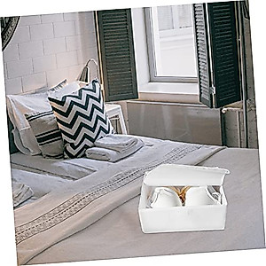 BESTOYARD underwear storage box vanity drawer padded socks plastic storage containers for clothes plastic to go containers Compartment Storage plastic storage organizer bra organizer tie