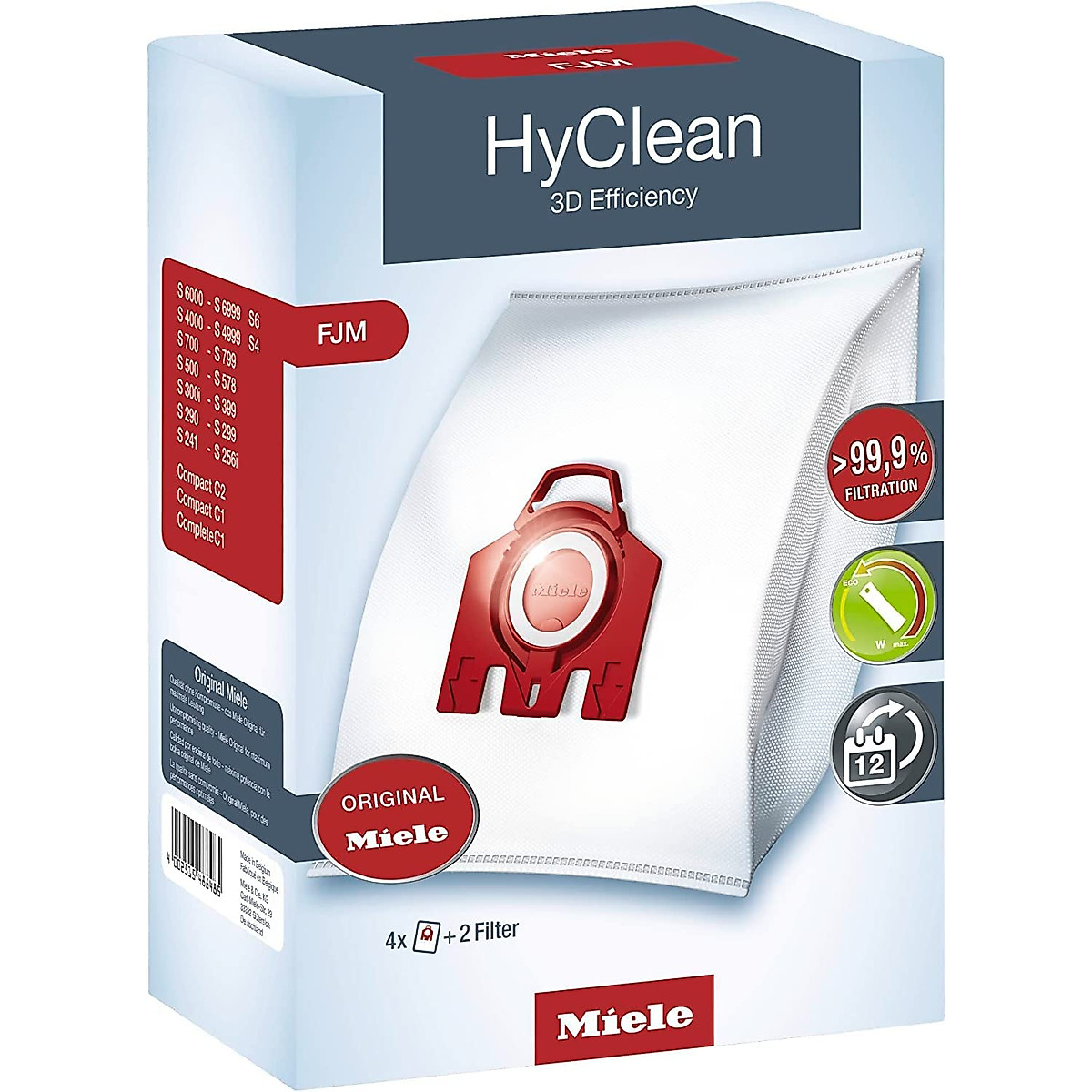 Miele Type FJM 3D Efficiency HyClean Dust Bag