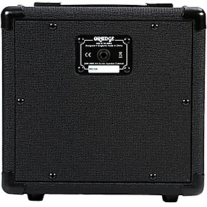 Orange Amp Micro Dark Terror MD20 Hybrid Amp Head Mini Stack Combo Bundle with PPC108 1x8 in Black Speaker Cabinet, Pig Hog Woven Guitar Cable 10ft, Speaker Cable and Liquid Audio Polishing Cloth