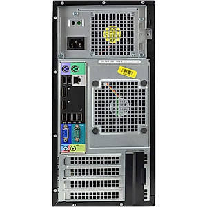 Dell Optiplex 7010 Tower Desktop Computer, Intel i7-3770 Upto 3.9GHz, HD Graphics 4000 4K Support, 8GB RAM, 512GB SSD, DisplayPort, HDMI, DVD, AC Wi-Fi, Bluetooth - Windows 10 Pro (Renewed)