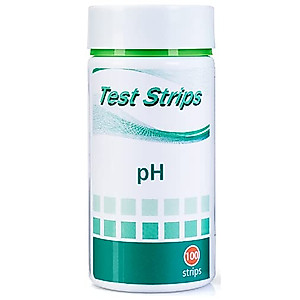 SuperCheck pH Test Strips, 4.5-9.0 ppm, 100 Count, pH balance Test Strips for Women, pH Strips for Testing Alkaline and Acid Levels in The Body, Monitor Your pH Levels Using Saliva and Urine, pH Paper