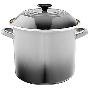 Le Creuset Enamel On Steel Stockpot, 10 qt., Oyster