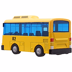 The Little Bus Tayo and freinds - Lani Metal Die Cast Bus Cars Toy Pull-Back Motor Vehicle Ride car Toys for Kids (Lani)