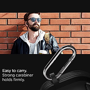 Spigen Rugged Armor Designed for Bose QuietComfort Earbuds II Case (2022) - Matte Black