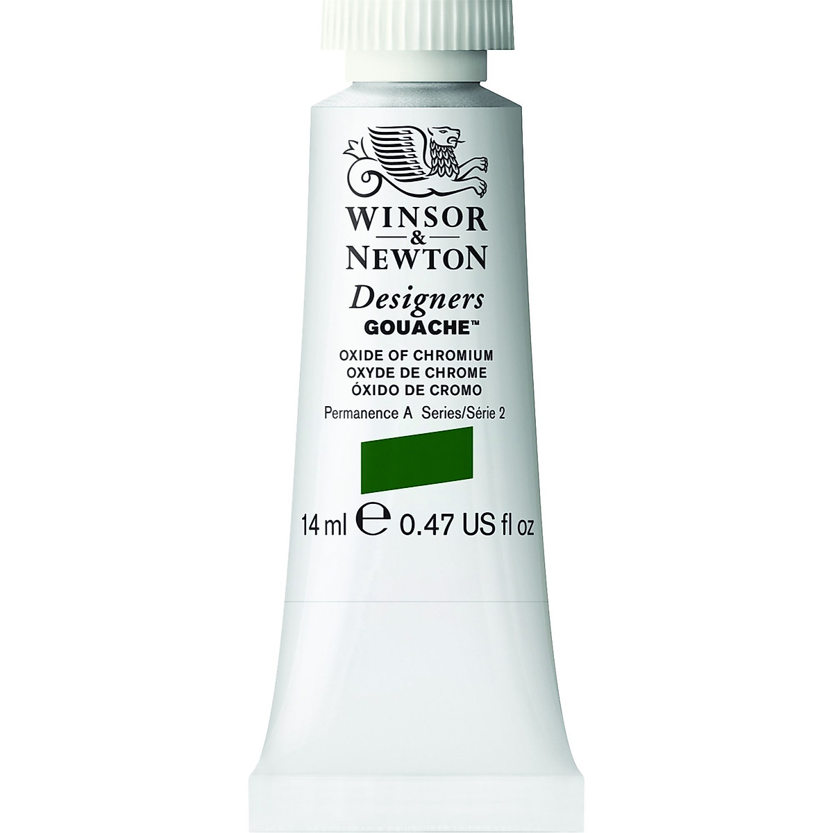 Winsor & Newton Designer's Gouache, 14 ml (0.47oz) tube, Oxide Of Chromium