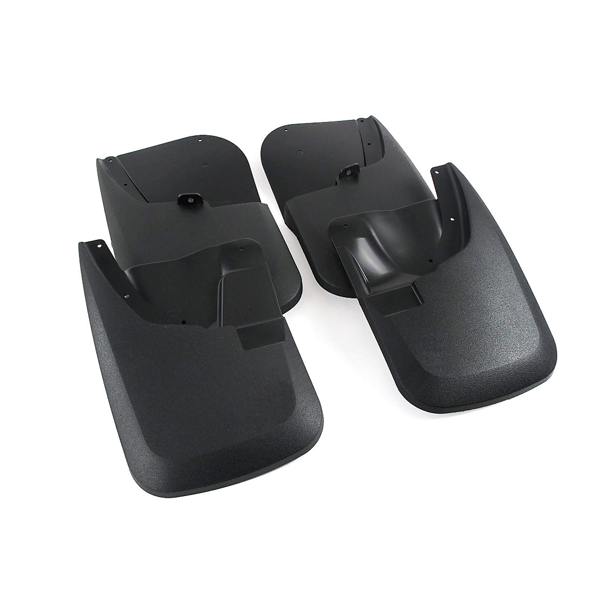 Red Hound Auto Heavy Duty Molded Mud Flaps Compatible with Ford Super Duty F250/F350 2011-2016 Mud Guards Splash Front & Rear 4pc Set (for Trucks without Fender Flares)