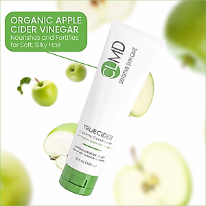 CLMD– TrueCider Creamy Conditioner – Nourishing Scalp & Hair Treatment with Keratin Amino Acids & Organic Apple Cider Vinegar – Supports Healthy Hair Growth & Soothes Scalp – 10 fl oz