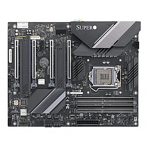 Supermicro C9Z490-PGW Desktop Motherboard - Intel Z490 Chipset - Socket LGA-1200 - ATX