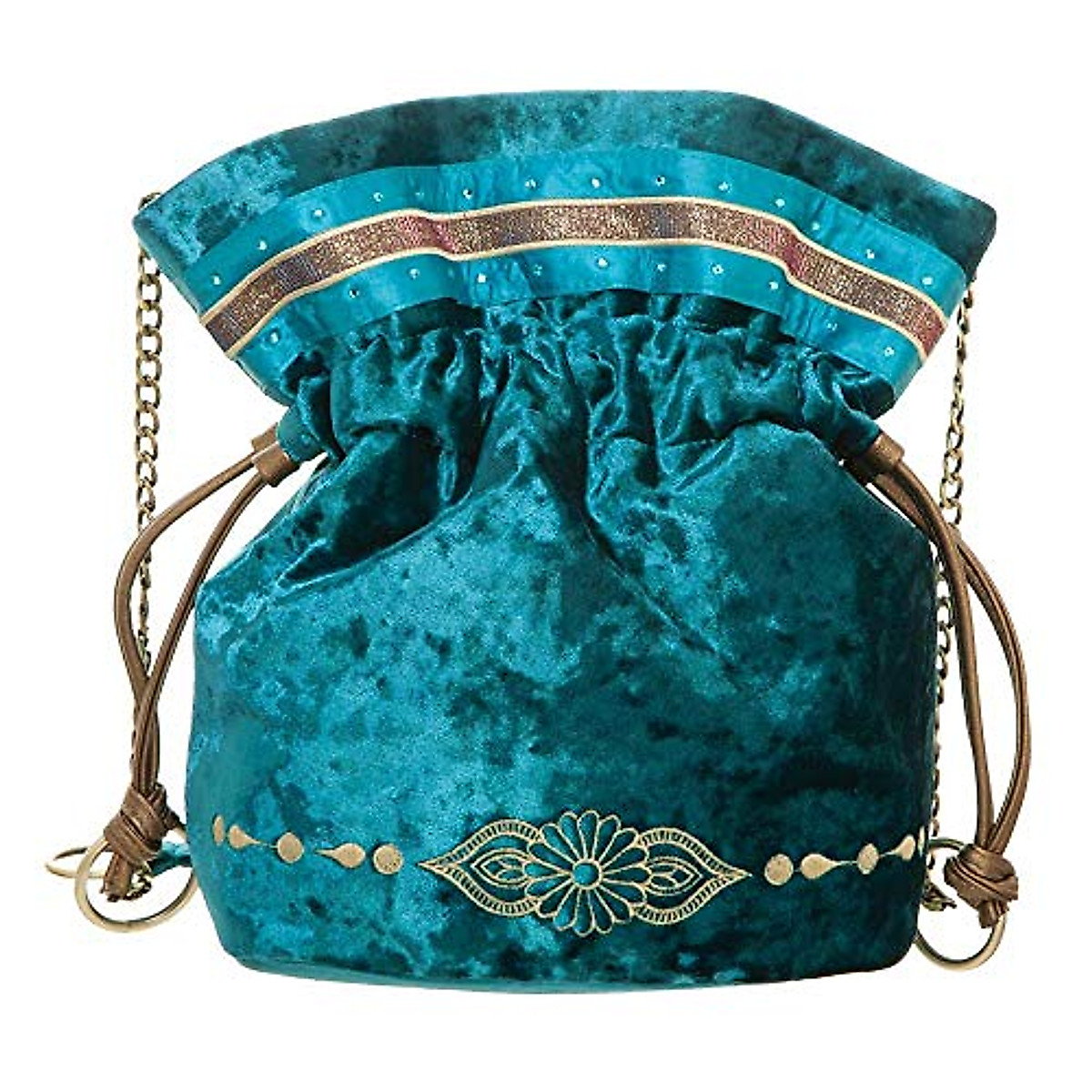 Disney Aladdin Jasmine Inspired Drawstring Handbag Tote Purse
