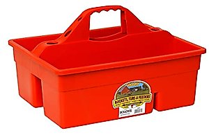 LITTLE GIANT DT-6-RED Dura Tote Box, Red
