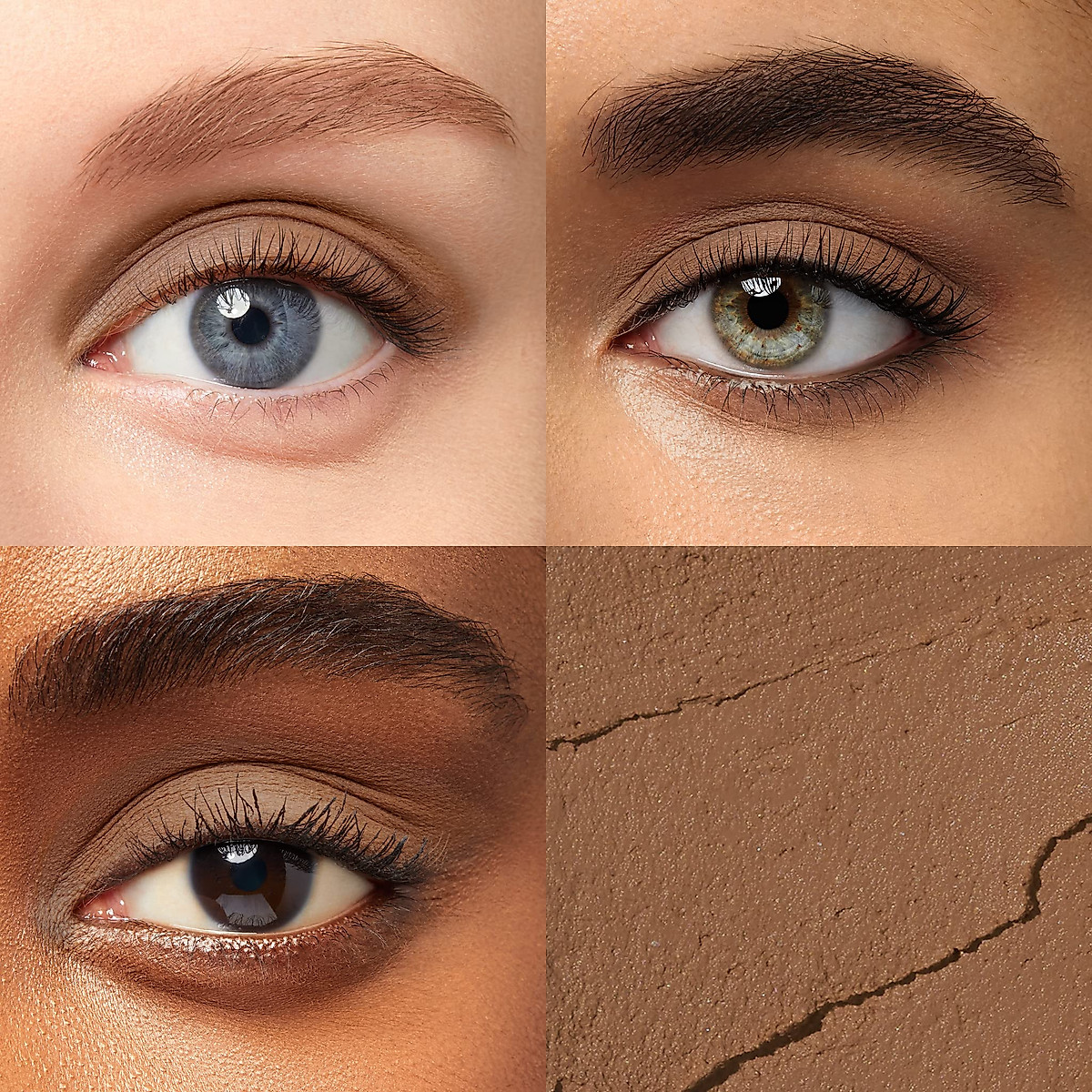 Julep Eyeshadow 101 Crème-to-Powder Waterproof Eyeshadow Stick – Smoky Tawny Matte – Long-Lasting, Crease-Proof, Muted Brown Matte Eyeshadow with Built-in Smudger