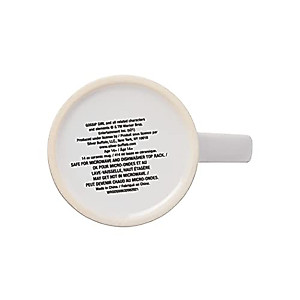 Silver Buffalo Gossip Girl You Know You Love Me XOXO Gossip Girl Ceramic Mug, 14 Ounces