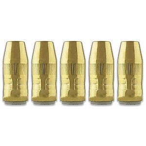 5-PK NS-1218B Nozzle Centerfire Slim 1/2" 1/8" Recess Brass For Bernard G-Gun