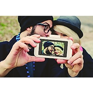 Zink Polaroid Snap Touch Portable Instant Print Digital Camera with LCD Touchscreen Display (Purple)