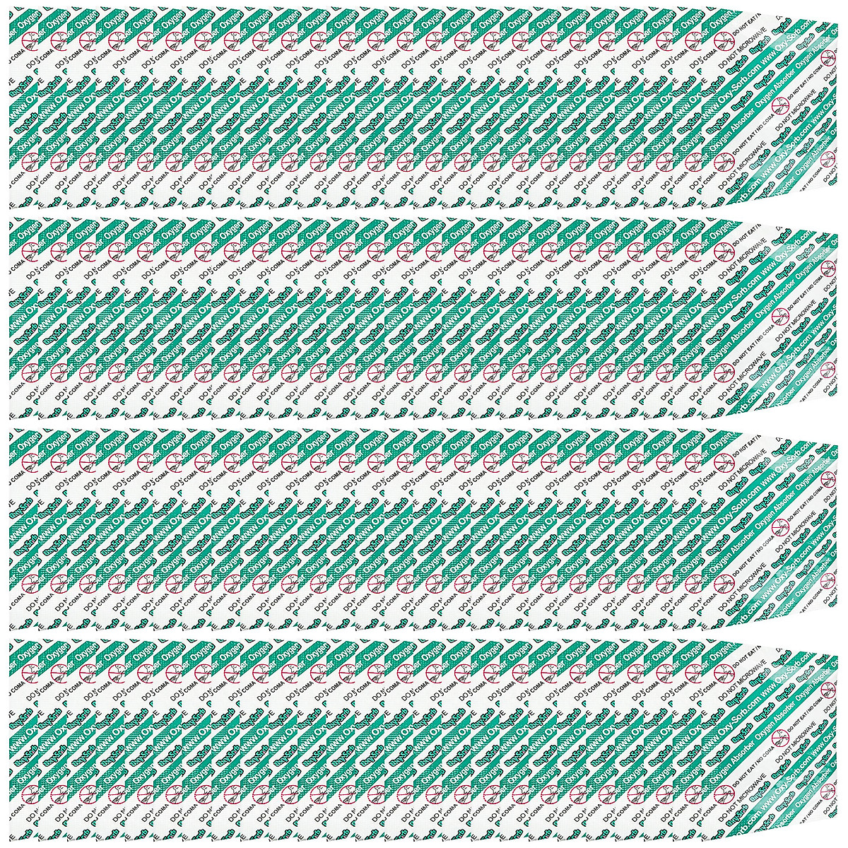 Oxy-Sorb 500cc Oxygen Absorbers for Food Storage (100 Pack) - Preserving Food Freshness with Food Grade Oxygen Absorbers for Long-Term Storage