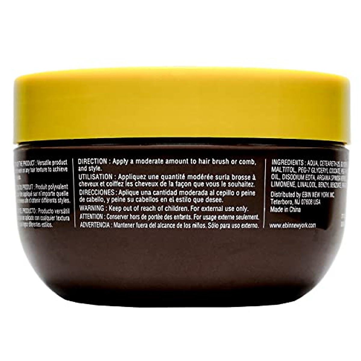 24 HOUR LOCK'N POMADE Braid Formula, Honey & Bee’s, 8.25 Oz | Great for Braiding, Twisting, Edges, No Residue, No Flaking, Extreme Firm Hold, High Shine, Honey Scented