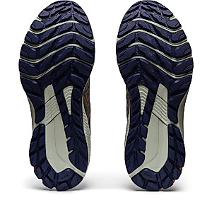 ASICS Women's GT-1000 11 Trail Running Shoes, 8, Nature Bathing/Papaya