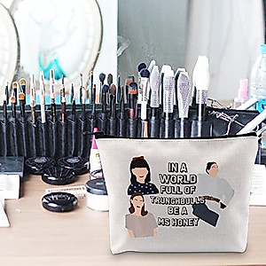 POFULL Movie Inspired Gifts In a World of Trunchbulls be a Ms. Honey Zipper Pouch Bag Fan Gift (MS HONEY bag)