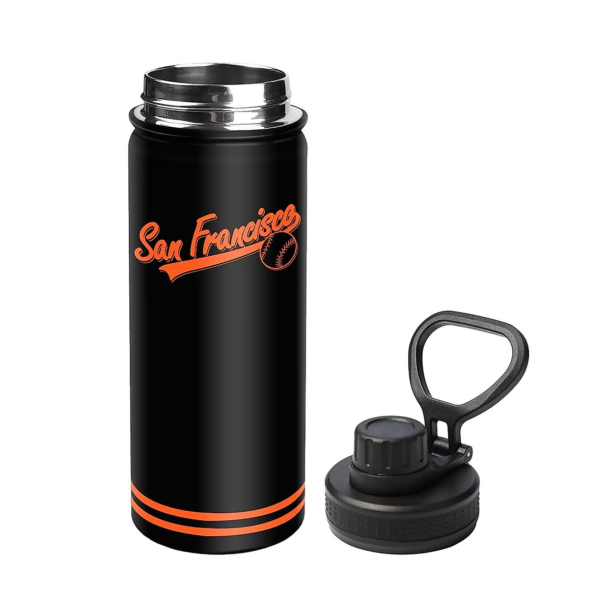 ANTKING San Francisco Tumbler Travel Mug Coffee Cup Custom Name Number for Men Women Youth Gifts