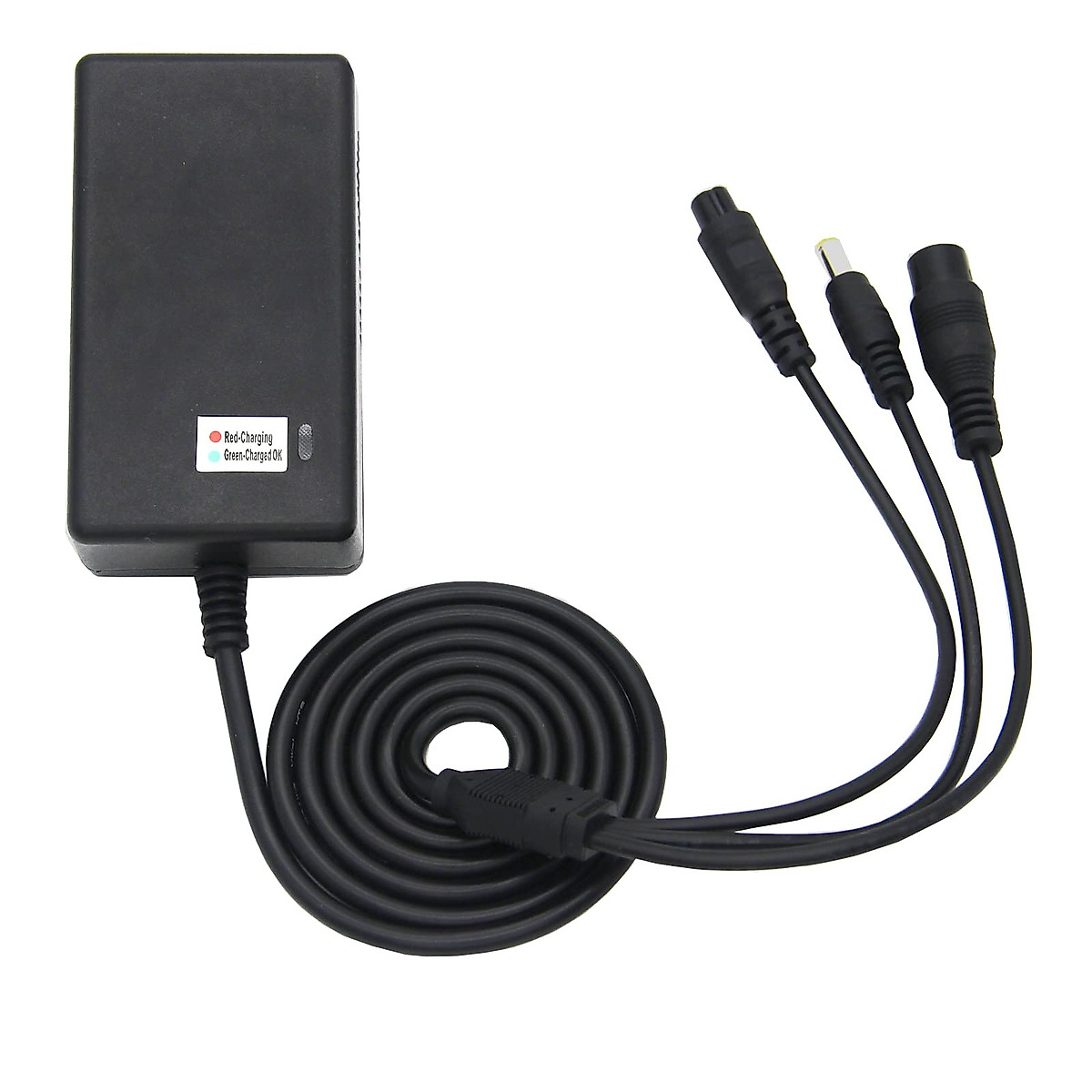 SANJOON 29.4V 1.5A Charger (3 Plugs) Suitable for 24V/29V Lithium Batteries. Quick and Intelligent Replacement of All Brands of 24 Volt Electric Scooters, Scooters, Earth Bikes, and Razors