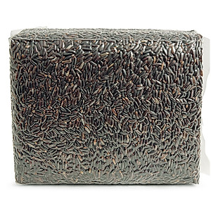 Heirloom Thai Black Rice by Rebirth Rice, 100% all natural, 4lb (64oz), NON-GMO & Direct Trade