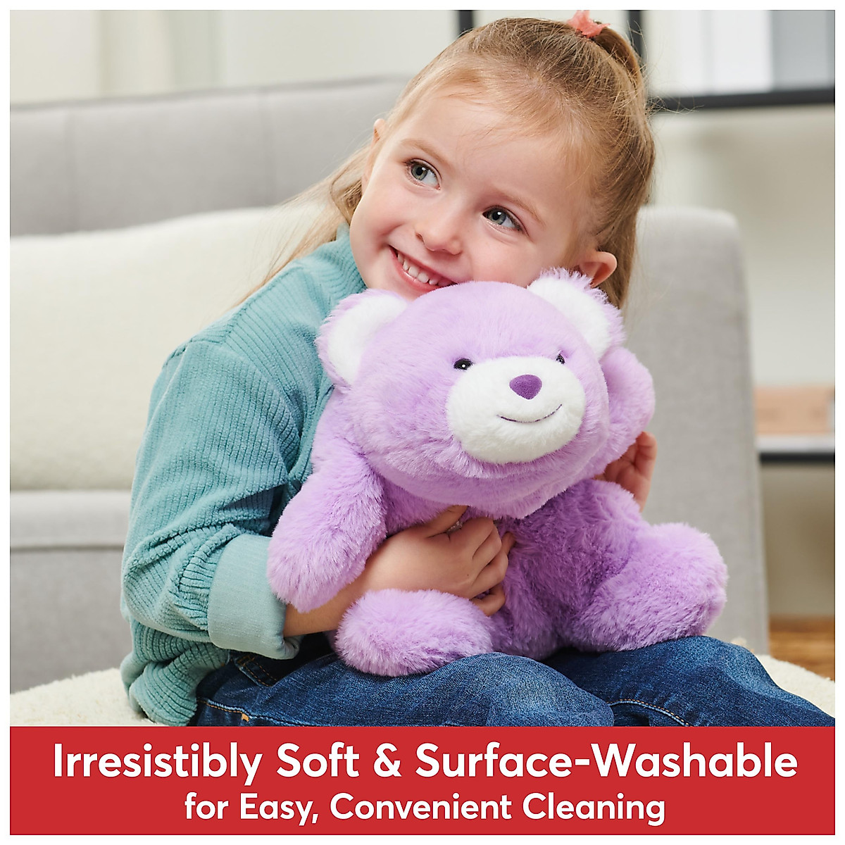 GUND Original Snuffles Teddy Bear, Premium Stuffed Animal for Ages 1 and Up, Ice Blue, 13”