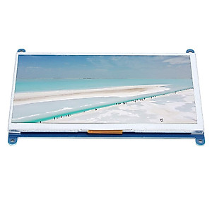 ciciglow 7in Display with HDMI 1024 x 600 7 inch LCD Display for Raspberry