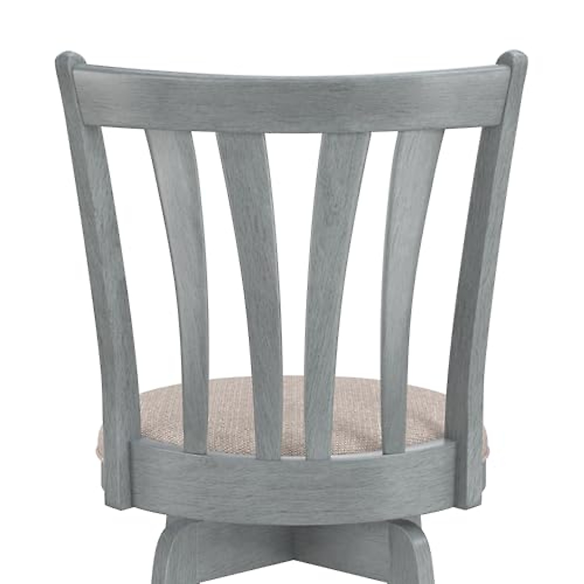 Hillsdale Furniture Savana Wood Bar Height Stool, 30" high, Blue Wire Brush