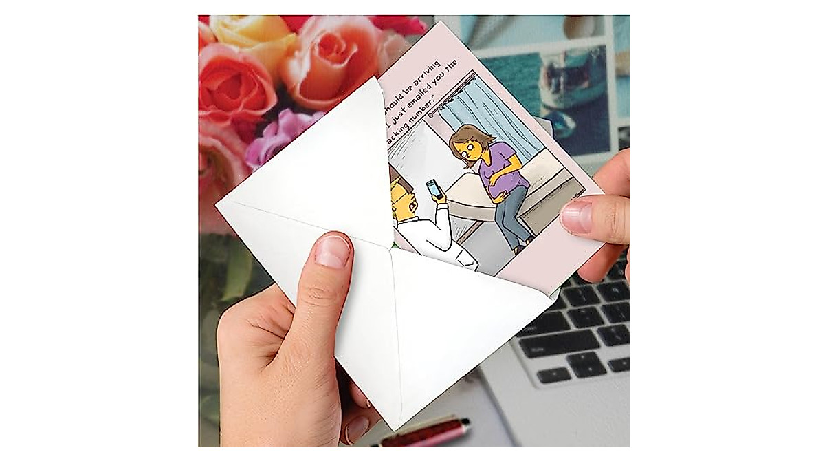 Funny Baby Tracking Card - NobleWorks Congratulations