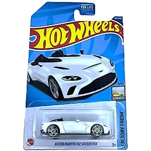 Hot Wheels 2022 - Aston Martin V12 Speedster - Factory Fresh 9/10 [White] 183/250