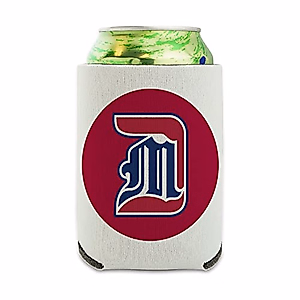 University of Detroit Mercy Primary Logo Can Cooler - Drink Sleeve Hugger Collapsible Insulator - Beverage Insulated Holder