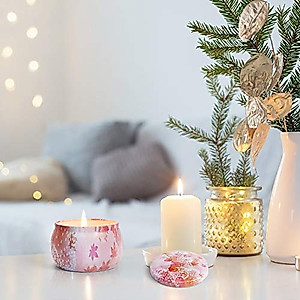 LA BELLEFÉE Scented Candles, Natural Soy Candles for Home Scented, Gifts for Mom Candles Gifts for Women, Spa, Yoga, Lavender, Blush Peony, Cinnamon Apple, Velvet Rose