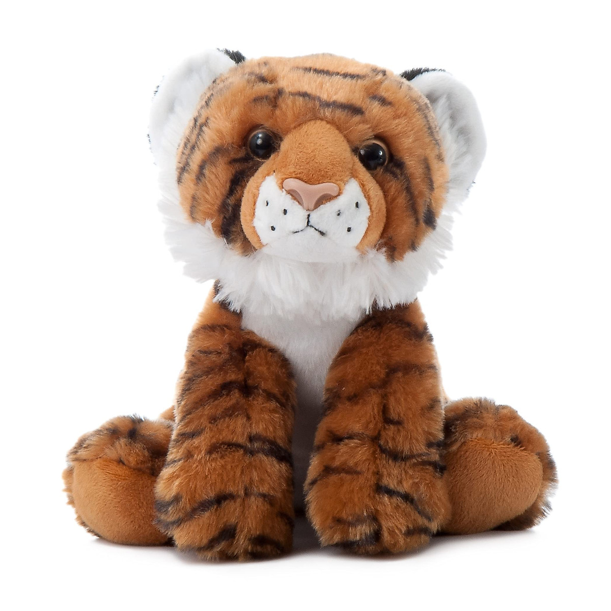 The Petting Zoo Tiger Stuffed Animal, Gifts for Kids, Wild Onez Zoo Animals, Tiger Plush Toy 9 inches
