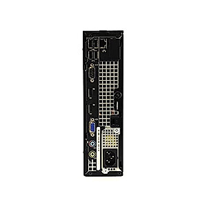 Dell Optiplex 9020 Ultra Small Business PC Desktop Computer, Intel Core i5, 8GB RAM, 500GB HDD, Windows 10 Pro, New 23.6 FHD LED Monitor, 16GB Flash Drive, Wireless Keyboard & Mouse, WiFi (Renewed)