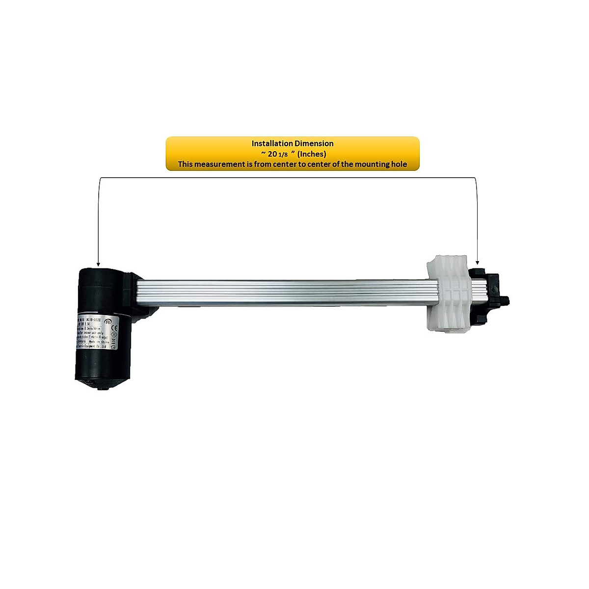 Mulin Power Recliner Motor Replacement with Cord Model ML18-002 ML18-002A ML18-002B ML18-002C Linear Actuator for Sofa Lift Chair Couch Massage Seat Bed, (Do not Replace Other Models)