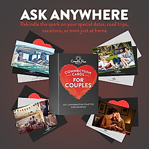 Conversation Cards for Couples - 101 Couples Conversation Starter Cards - Conversation Starter and Question Cards for Engaging and Thought-Provoking Conversations with Your Loved One