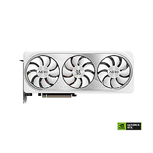 GIGABYTE GeForce RTX 4070 Ti AERO OC V2 12G Graphics Card, 3X WINDFORCE Fans, 12GB 192-bit GDDR6X, GV-N407TAERO OCV2-12GD Video Card