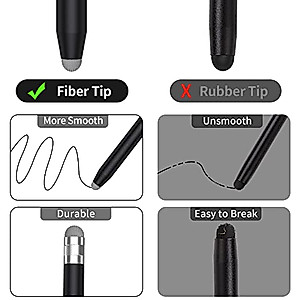 Stylus Pens for Touch Screens, Capacitive Stylish Pencils Compatible with Apple iPad/iPhone/Samsung Galaxy/Tablets/Kindle Fire/Android All Universal Touch Screen Devices (Black/Purple/Blue)