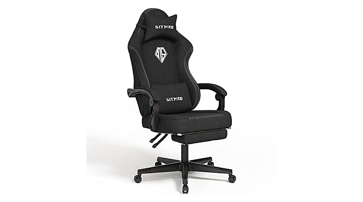 SITMOD Ergonomic Gaming Chair with Footrest