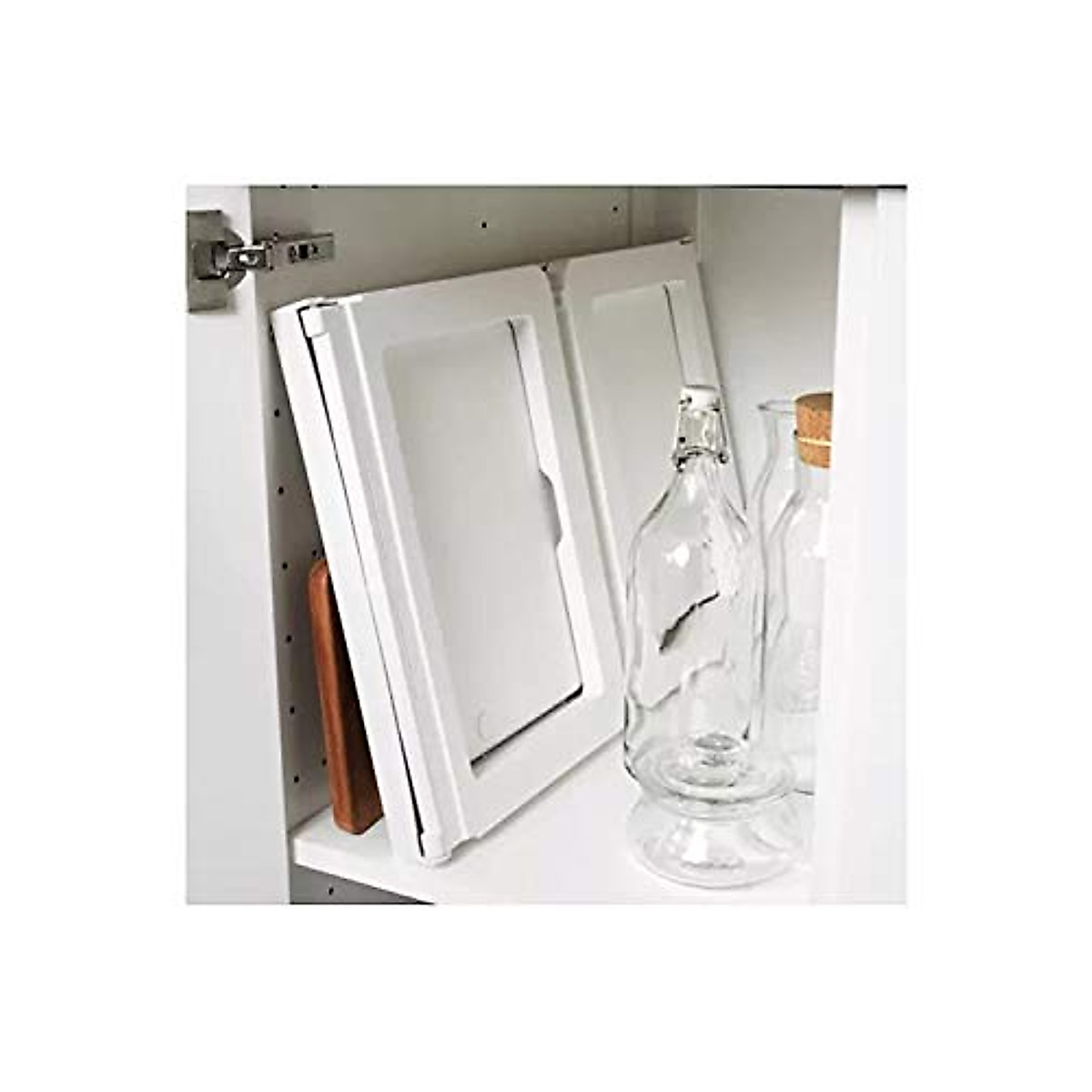 Aerglo IKEA Klipsk Multipurpose Foldable Bed Tray, 56 x 36 x 26 cm (White)