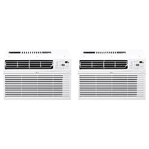 LG 10000 BTU Window Air Conditioners [2023 New] & 8000 BTU Window Air Conditioners 2023 New Remote Control WiFi Enabled App Ultra-Quite Washable Filter Cools 340 Sq. Ft