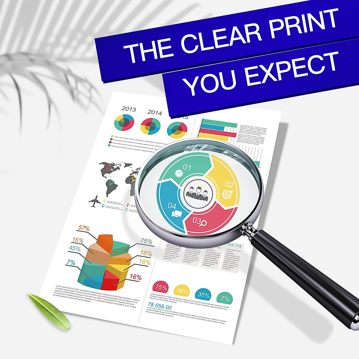 GPC Image Compatible Ink Cartridge Replacement for HP 932XL 933XL 932 933 XL Compatible with Officejet 7110 6600 6700 6100 7612 7610 Printer Tray (Black,Cyan,Magenta,Yellow)