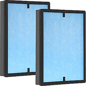 2 Pack AP1002 H13 True HEPA Replacement Filter AP1002-RF, Compatible with AIRTOK AP1002 Air Purifier.