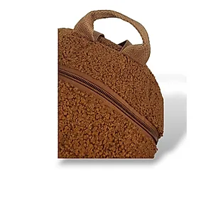 Cute Kawaii Backpack Plush Teddy Bear Bag Fuzzy Pillow For Travel and Everyday use for Boys and Girls (Brown)