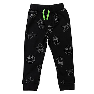 Disney Nightmare Before Christmas Jack Little Boys Fleece Hoodie & Pants 7-8