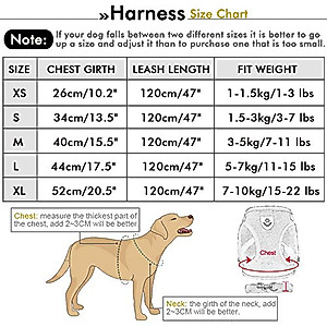 SELMAI Comfortable Cat Harness and Leash Kitten Vest No Pull No Choke Escape Proof Soft Mesh Reflective for Puppy Extra-Small/Small Dogs Walking Corduroy Jacket Adjustable Breathable Lightweight