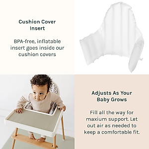 Yeah Baby Goods Cushion Cover for The IKEA ANTILOP Highchair (Mr Golden Sun-Cover and Cushion Insert)