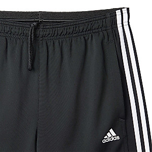 adidas Essential Tricot Zip Pants for Men, Black, Medium