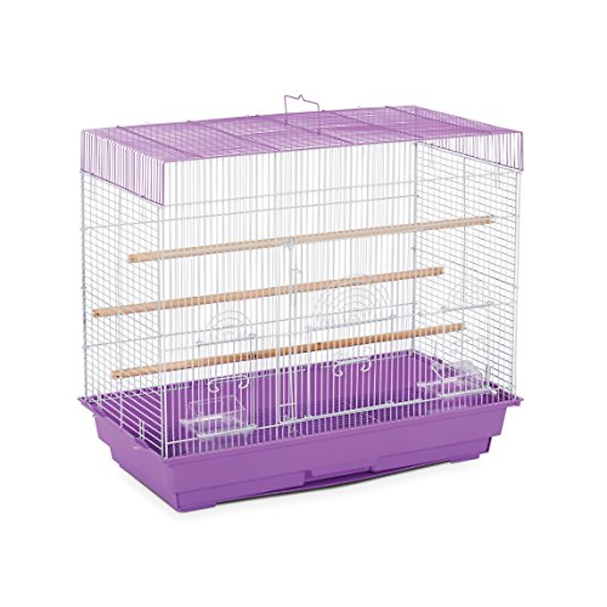 Prevue Pet Products SP1804-3 Flight Cage, Lilac/White,26" L x 14" W x 22 1/4" H