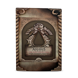 Head Case Designs Officially Licensed Assassin's Creed Belt Crest II Graphics Matte Vinyl Faceplate Sticker Gaming Skin Decal Cover Compatible With Sony PlayStation 5 PS5 Digital Edition Console